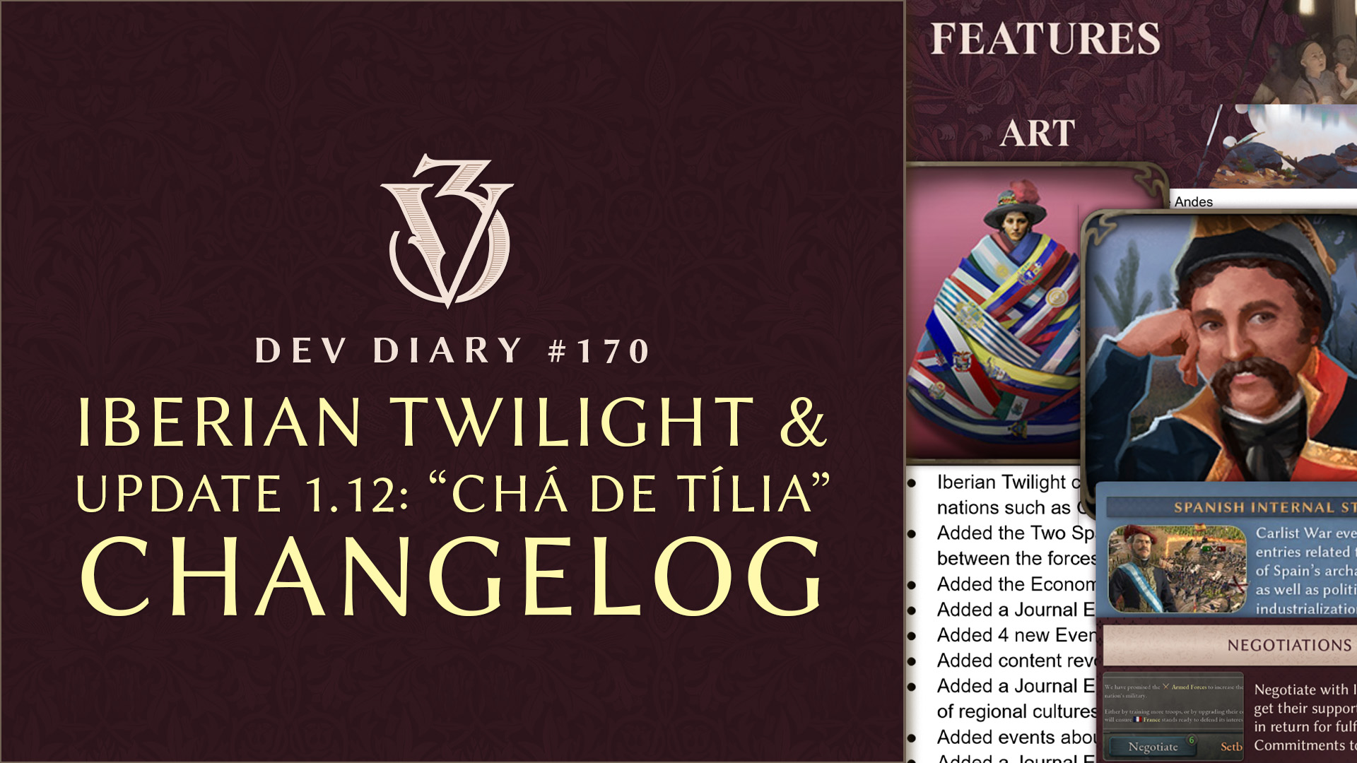 Victoria 3 – Dev Diary #170 – Iberian Twilight & Update 1.12 “Chá de Tília” Changelog | Page 6 ...